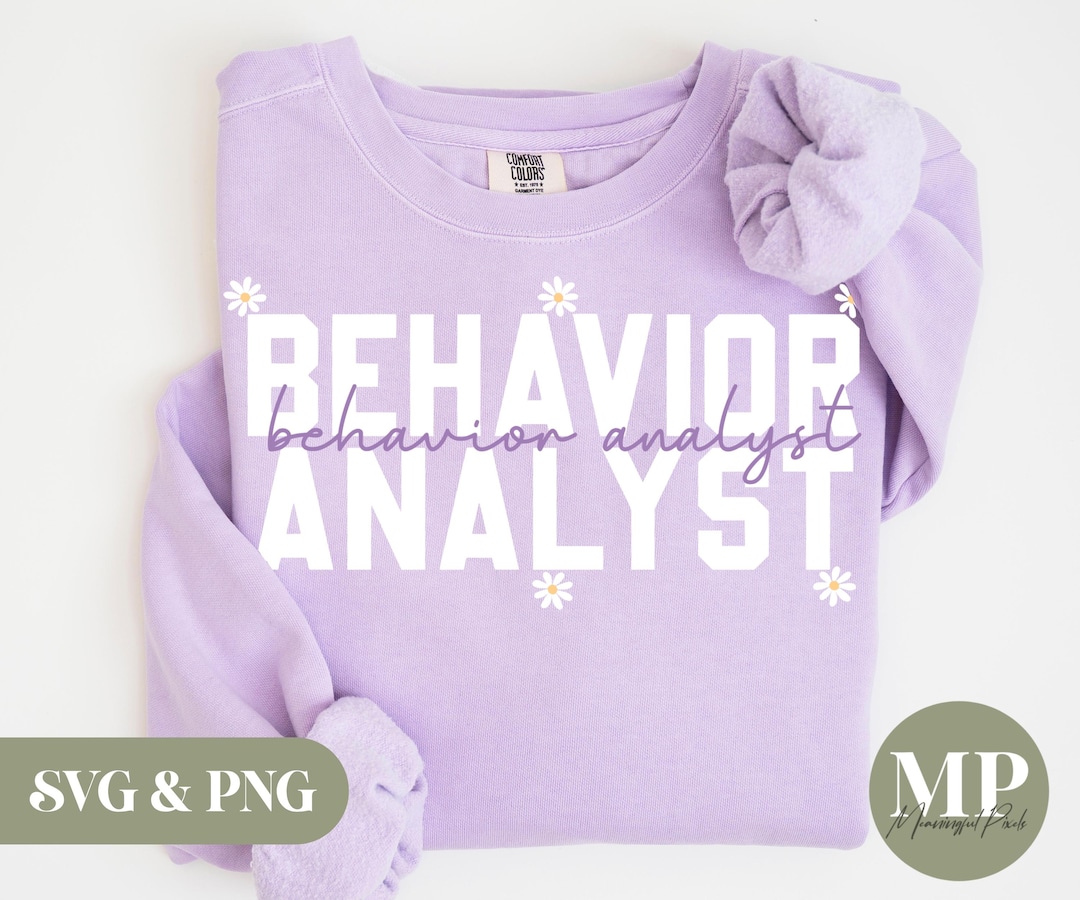 Behavior Analyst SVG & PNG - Etsy