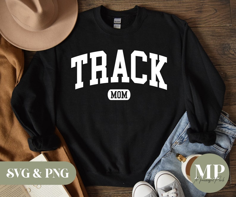 Track and Field Track Mom SVG & PNG - Etsy