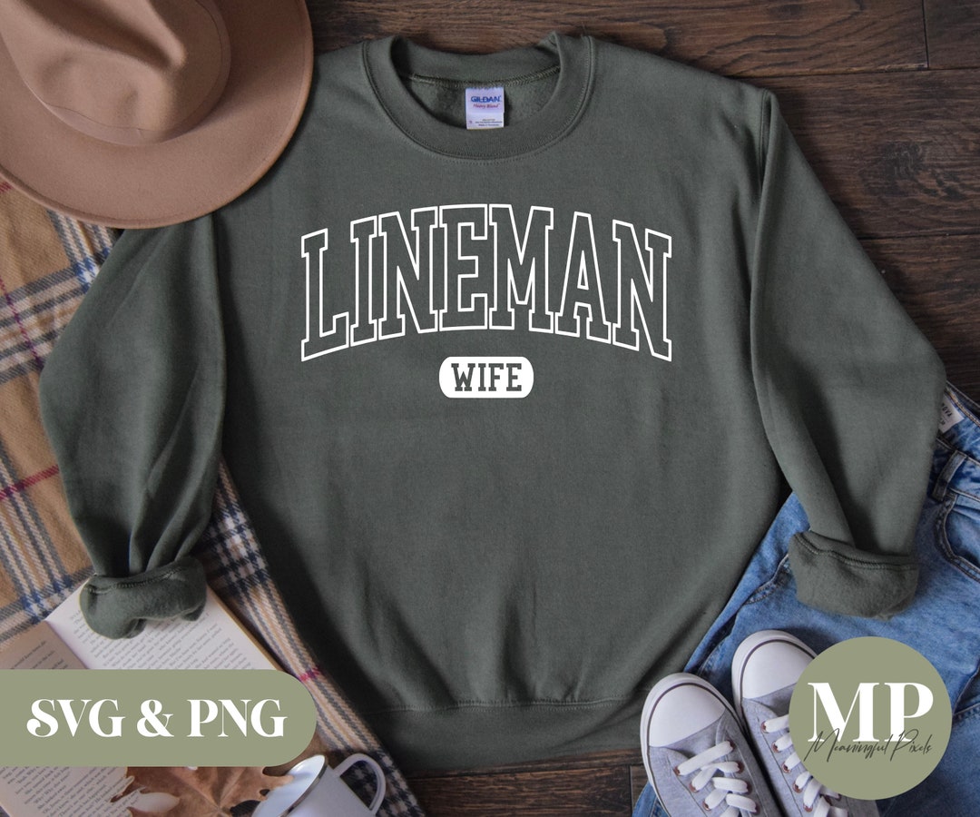 Lineman Wife SVG & PNG - Etsy