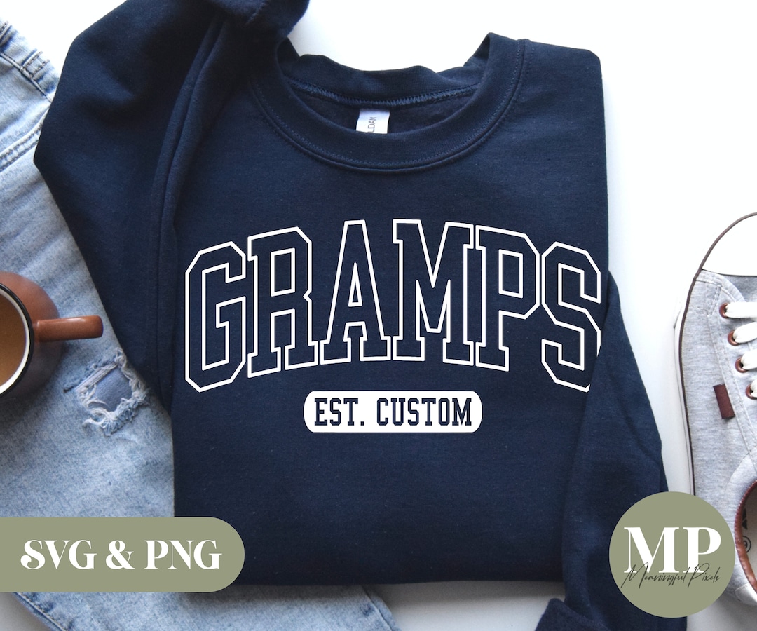 Gramps Est. | Custom Gramps SVG & PNG - Etsy