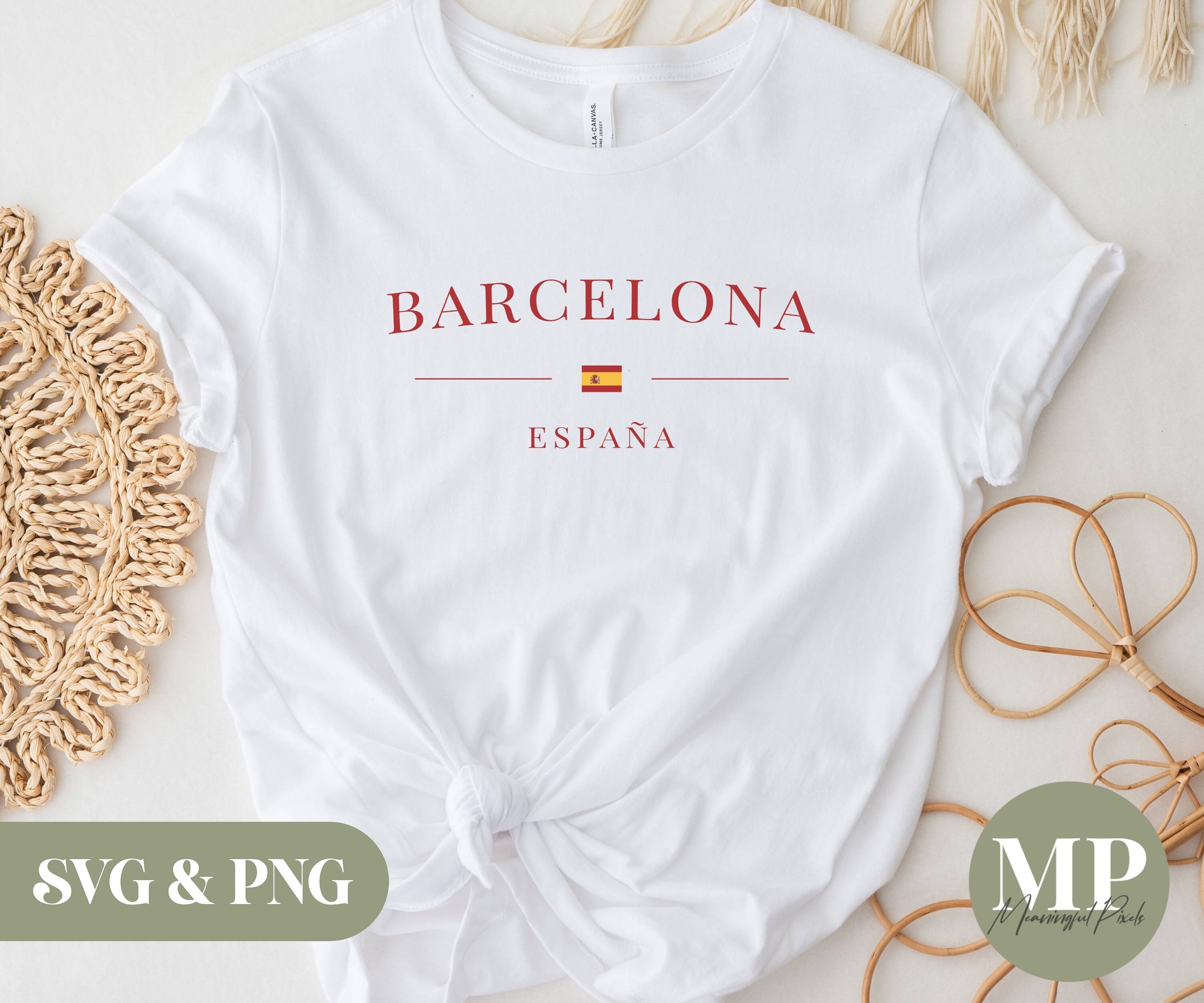 Barcelona SVG & PNG - Etsy