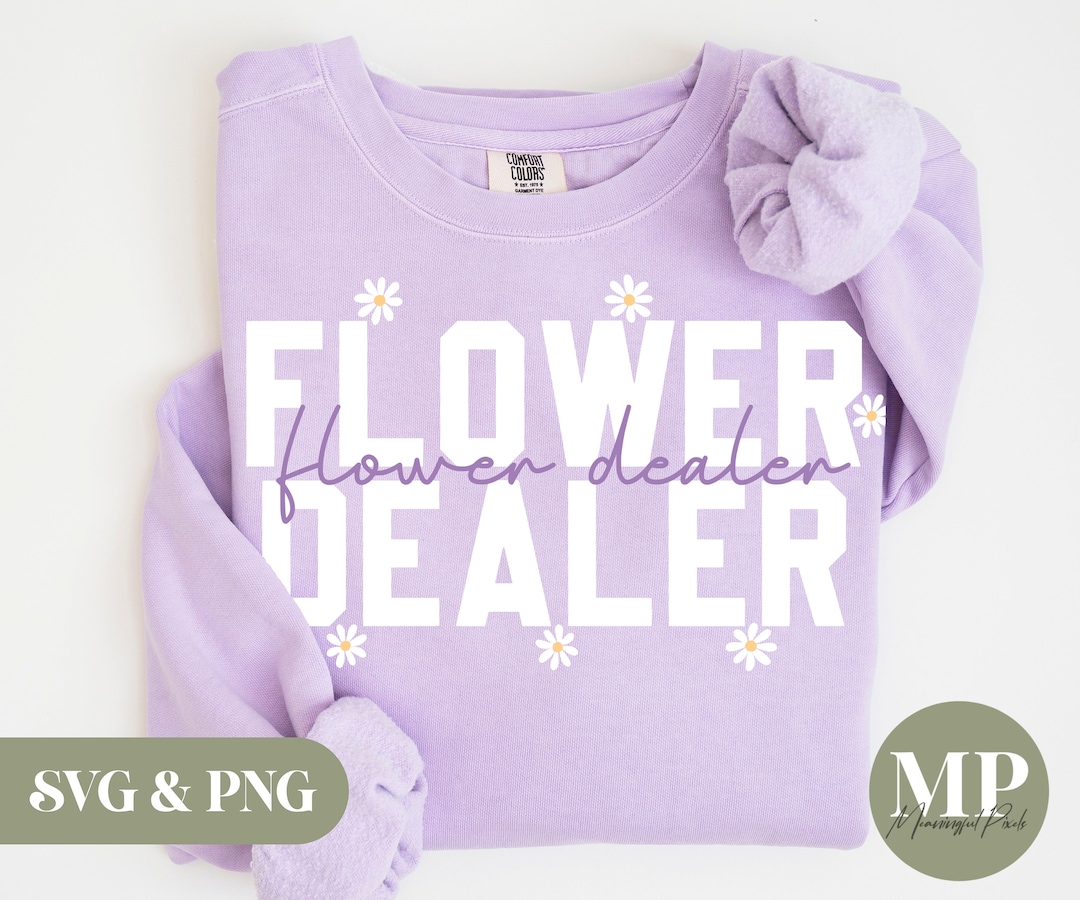 Flower Dealer SVG & PNG - Etsy