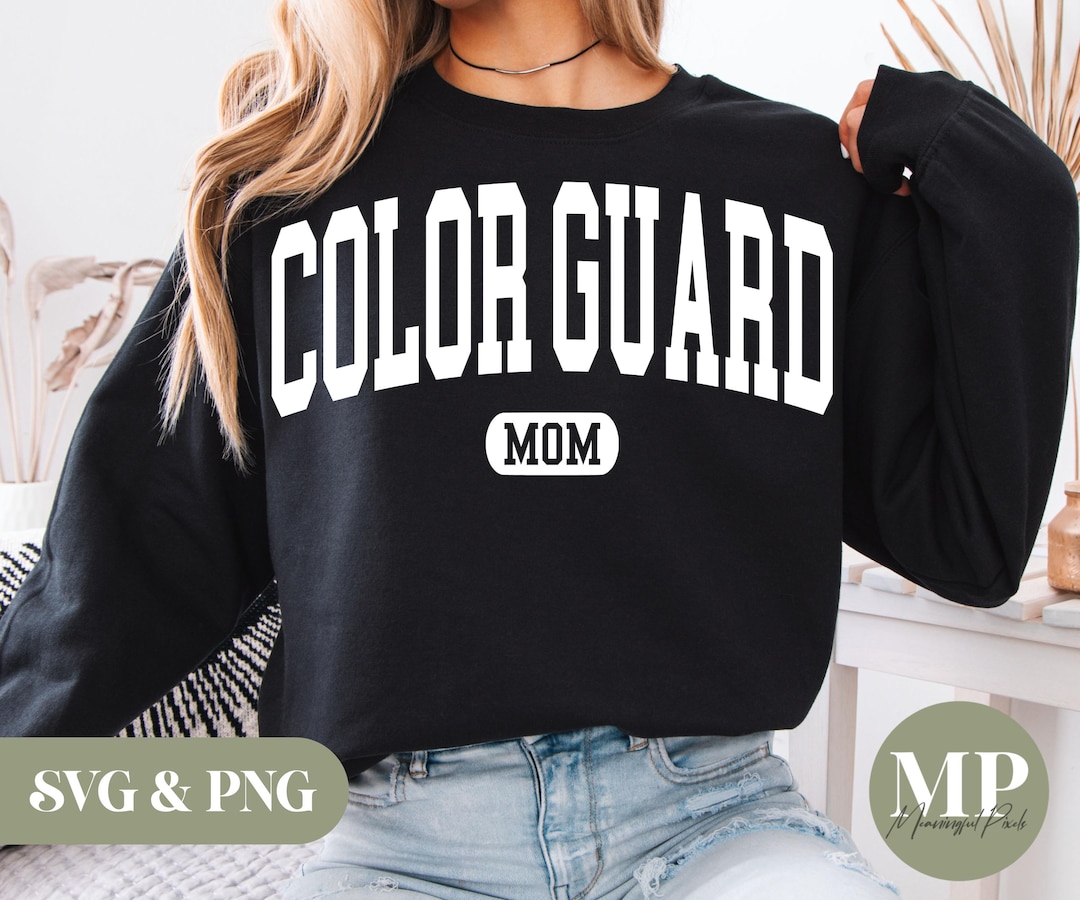 Color Guard Mom SVG & PNG - Etsy