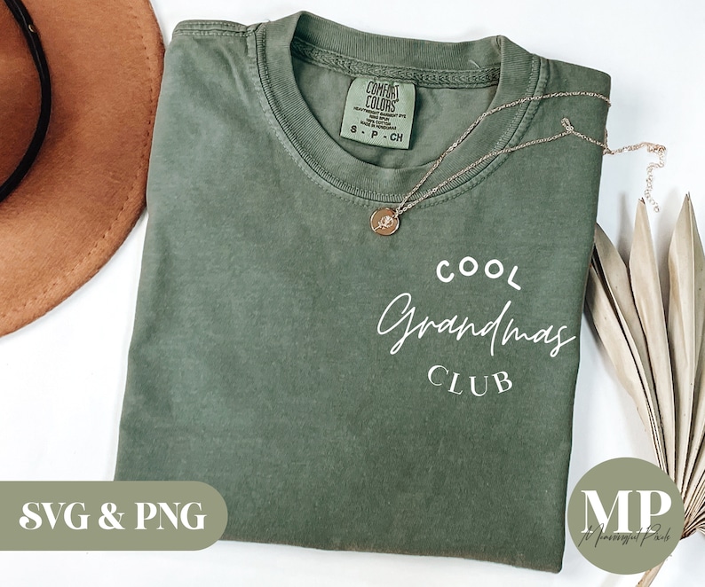 Cool Grandmas Club | Grandma SVG & PNG - Etsy
