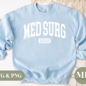 Med Surg Squad SVG & PNG - Etsy