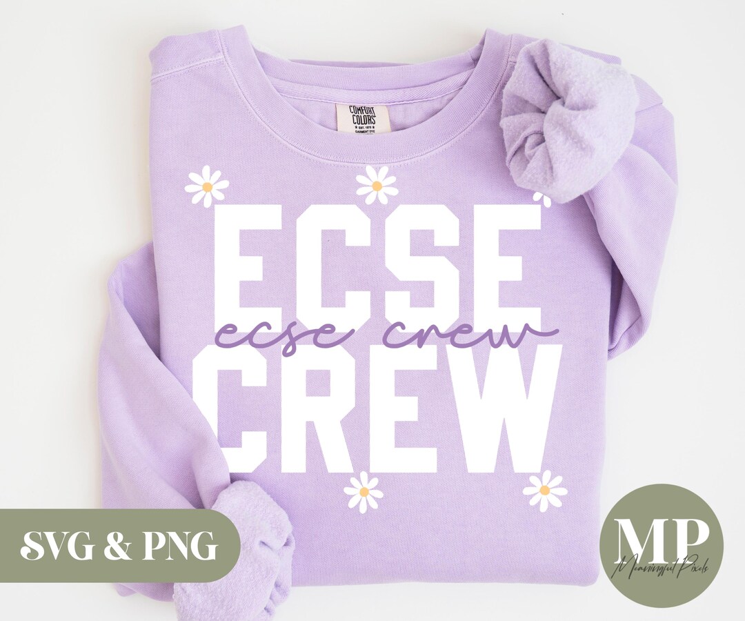 ECSE Crew | Early Childhood Special Education SVG & PNG - Etsy