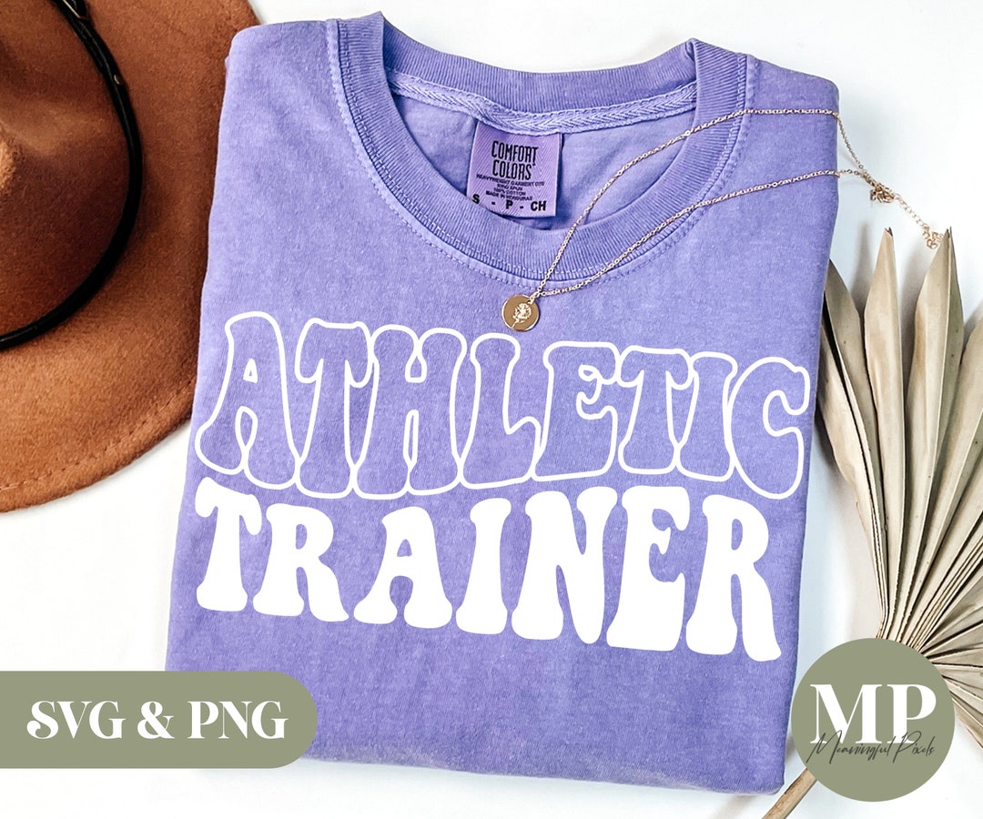 Athletic Trainer SVG & PNG - Etsy