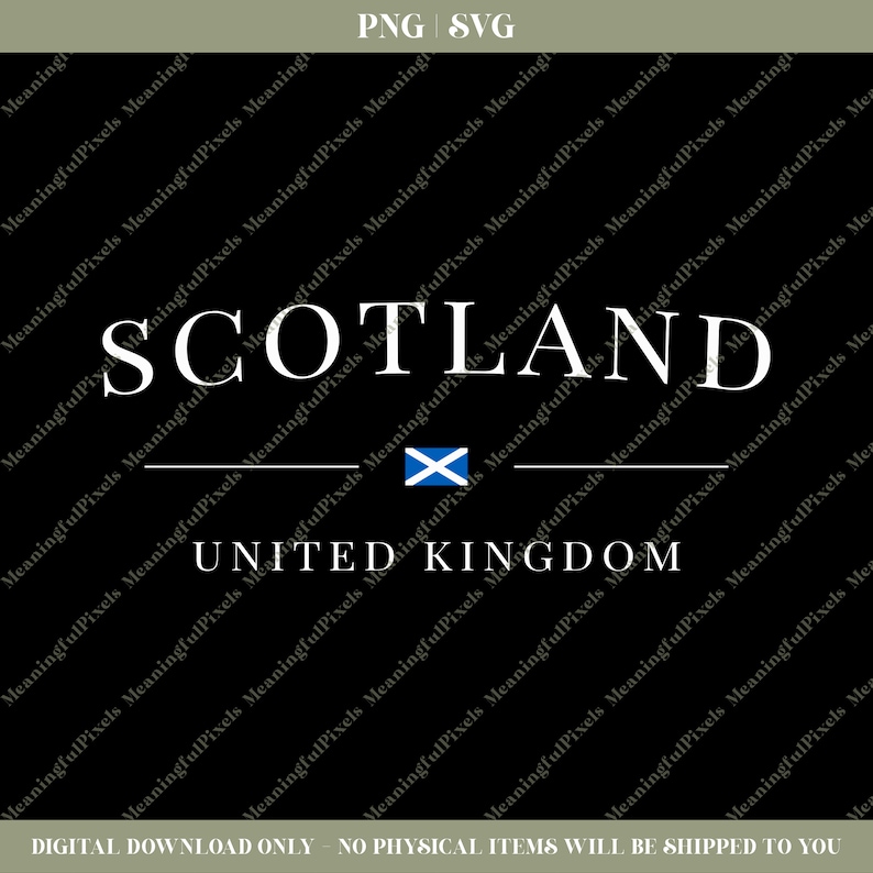 Scotland SVG & PNG - Etsy