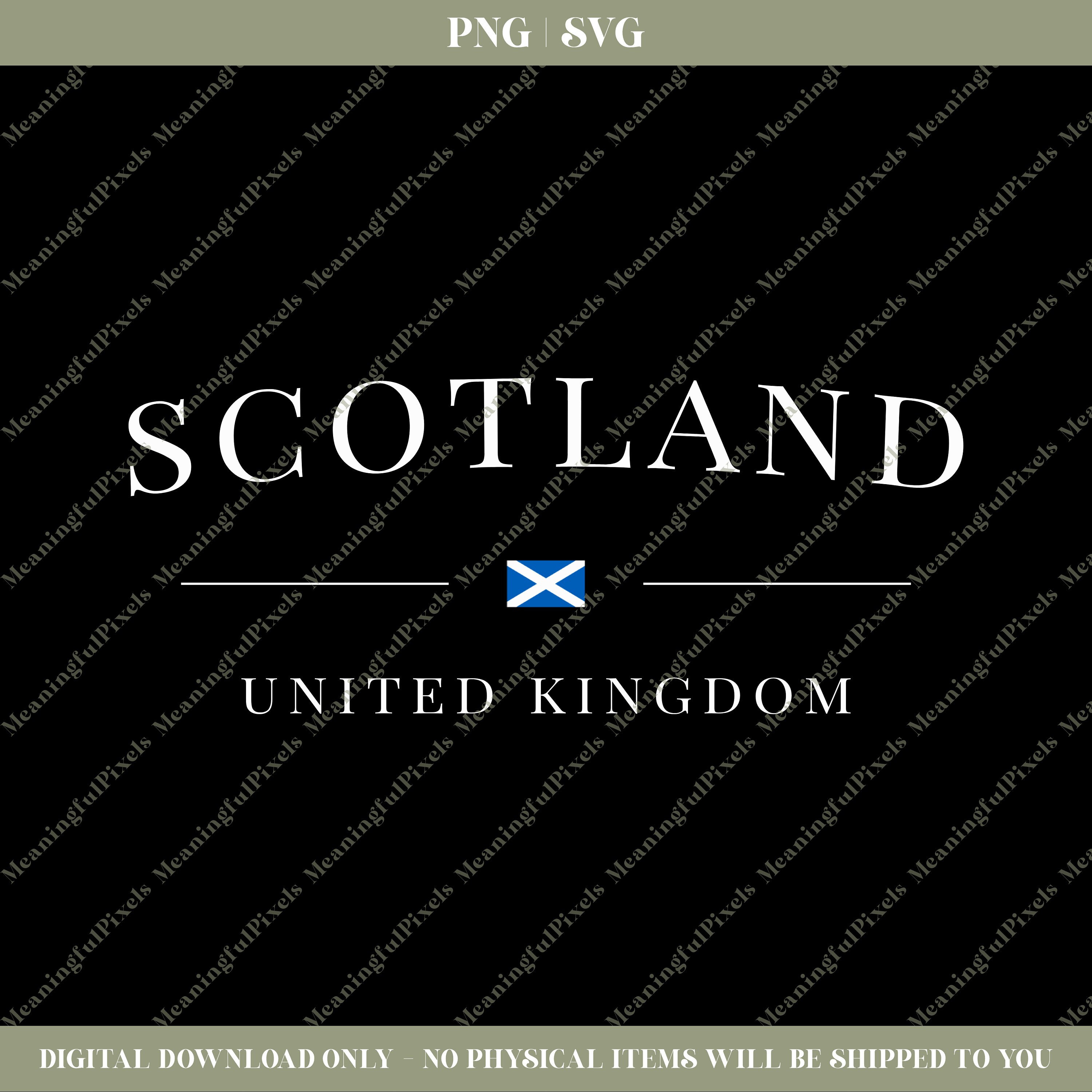Scotland SVG & PNG - Etsy