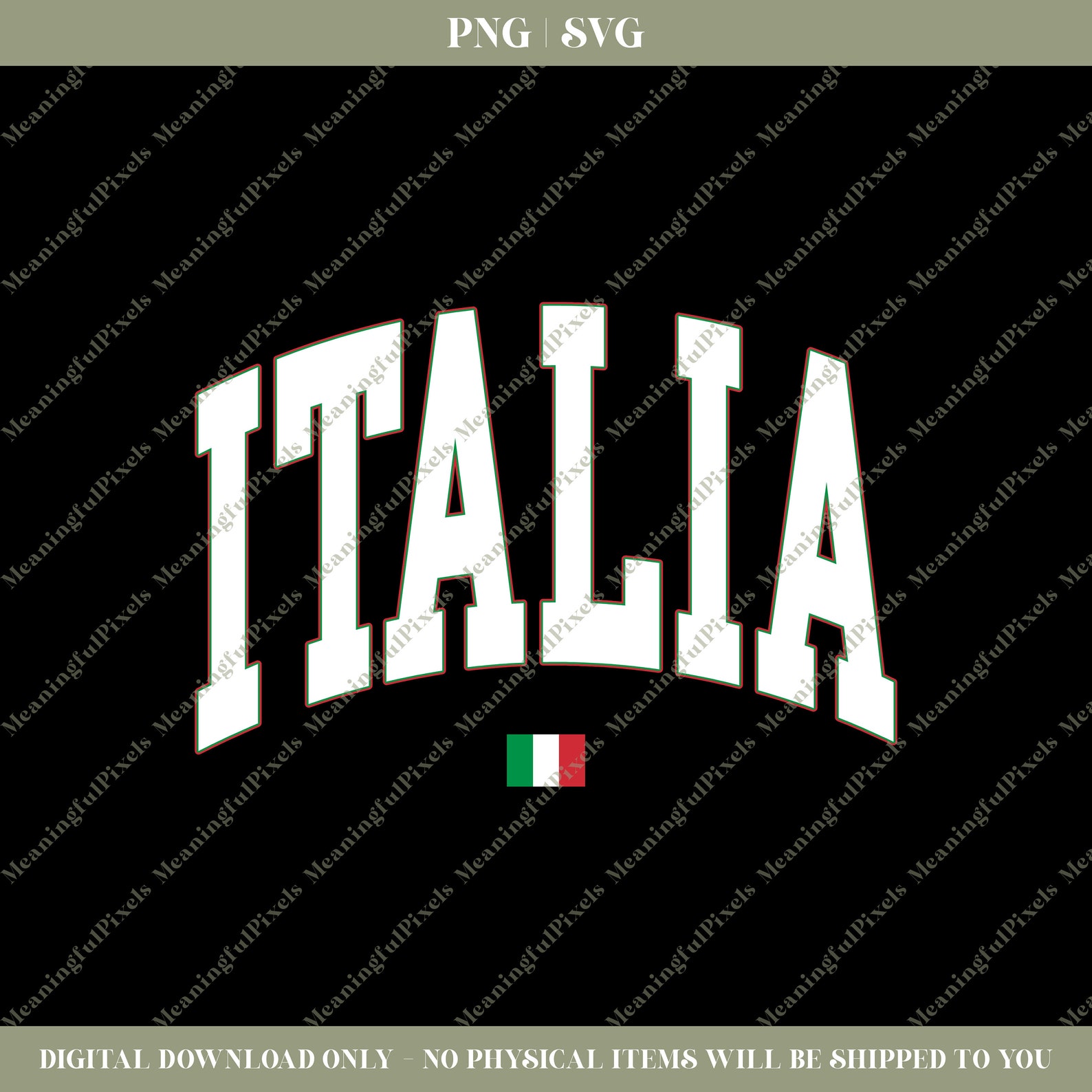 Italia Italy SVG & PNG - Etsy