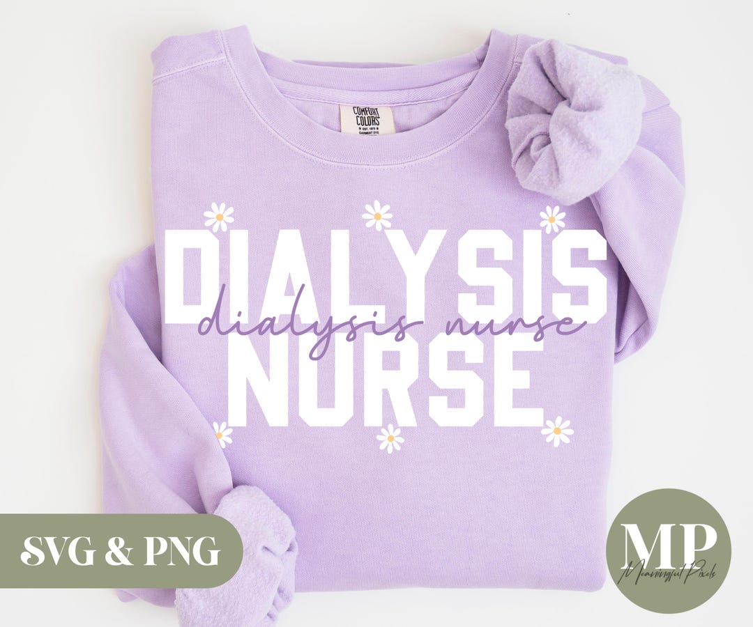 Dialysis Nurse SVG & PNG - Etsy