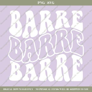 Barre SVG & PNG - Etsy