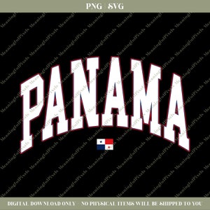 Panama SVG & PNG - Etsy