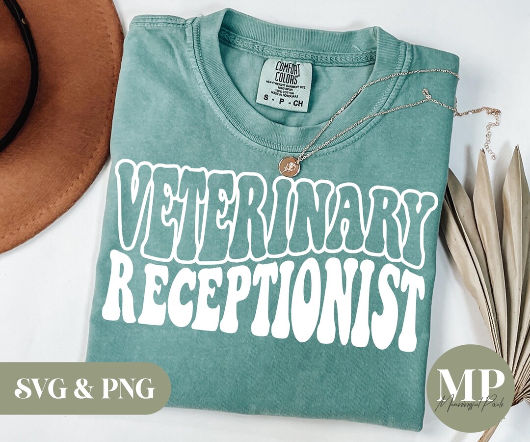 Veterinary Receptionist SVG & PNG - Etsy