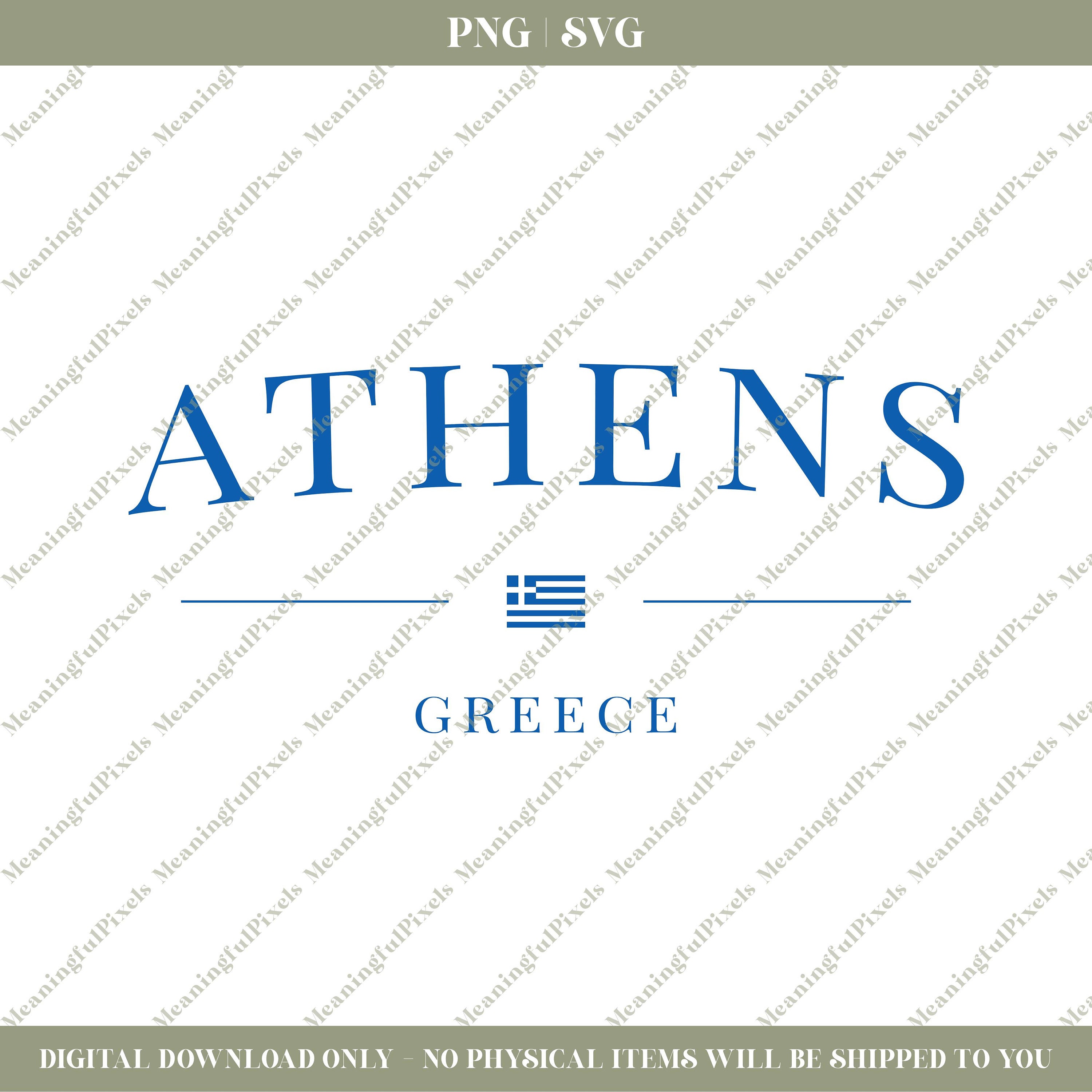 Athens SVG & PNG - Etsy
