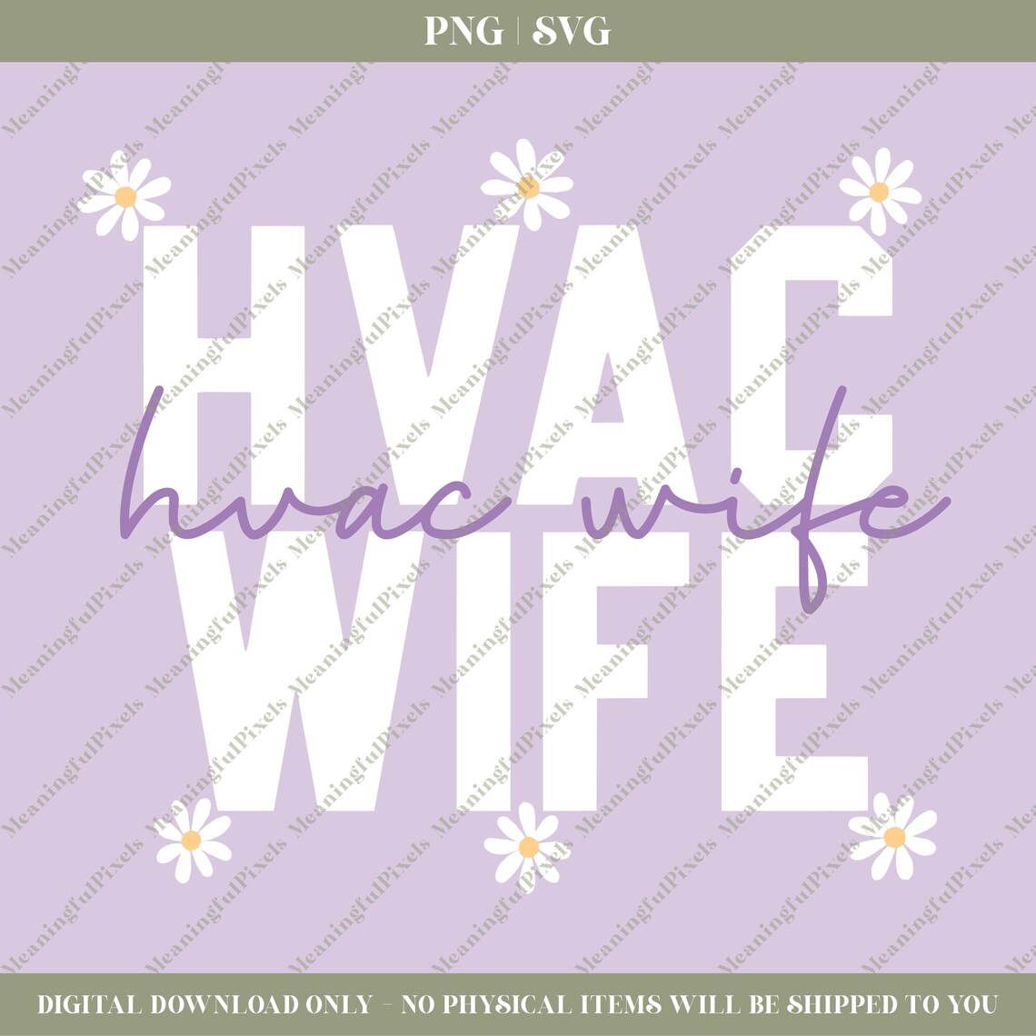 HVAC Wife SVG & PNG - Etsy