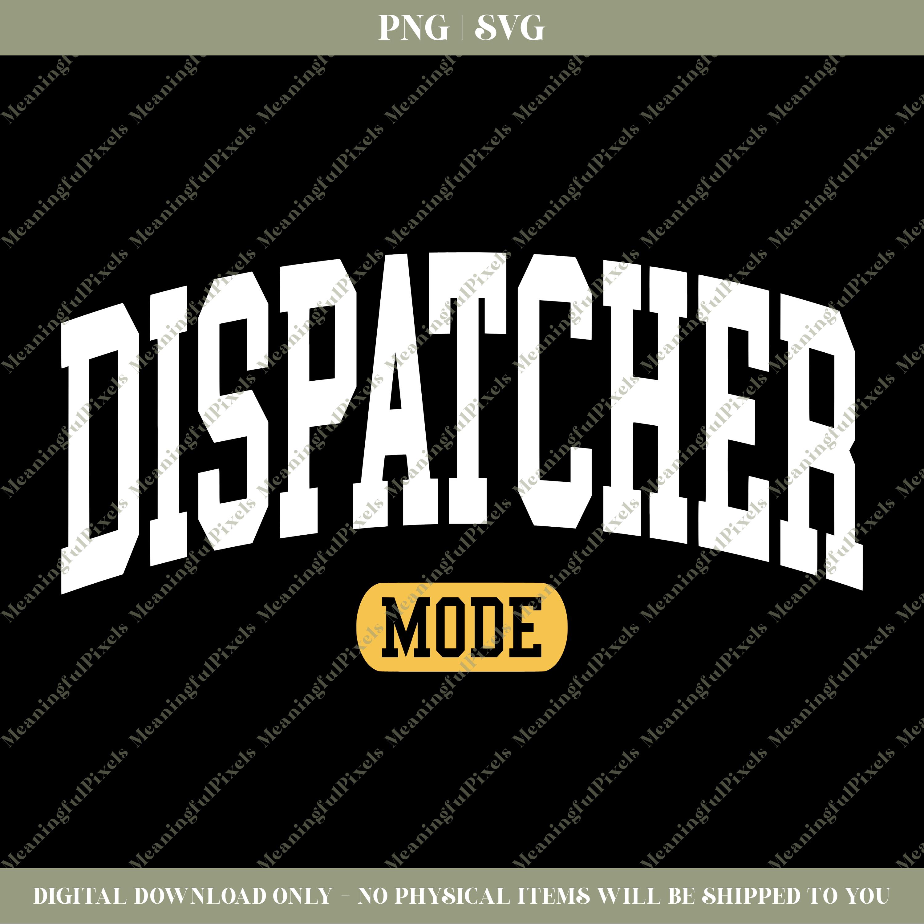 Dispatcher Mode SVG & PNG - Etsy