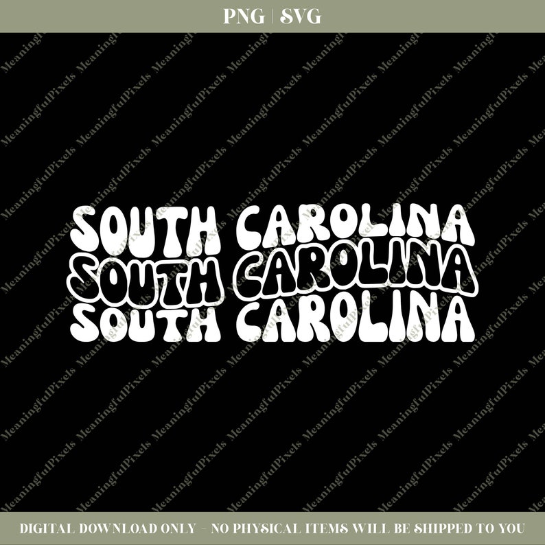 South Carolina SVG & PNG - Etsy