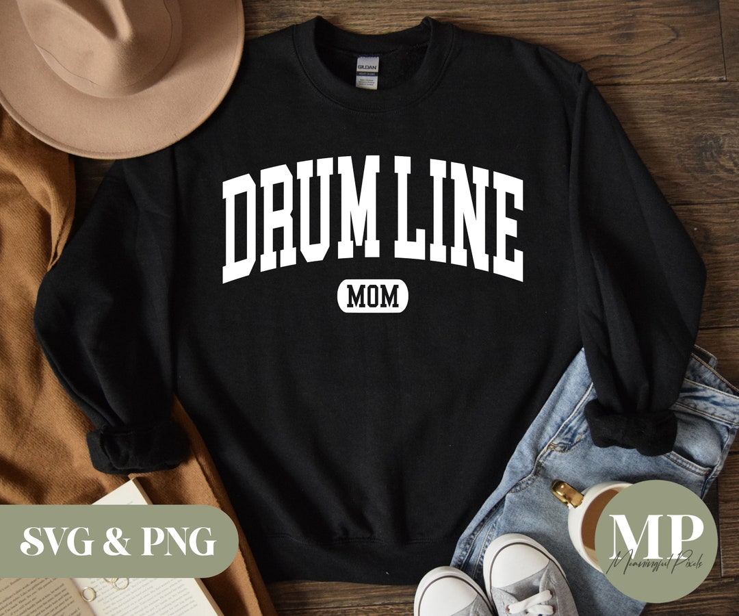 Drum Line Mom SVG & PNG - Etsy