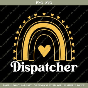 Dispatcher SVG & PNG - Etsy