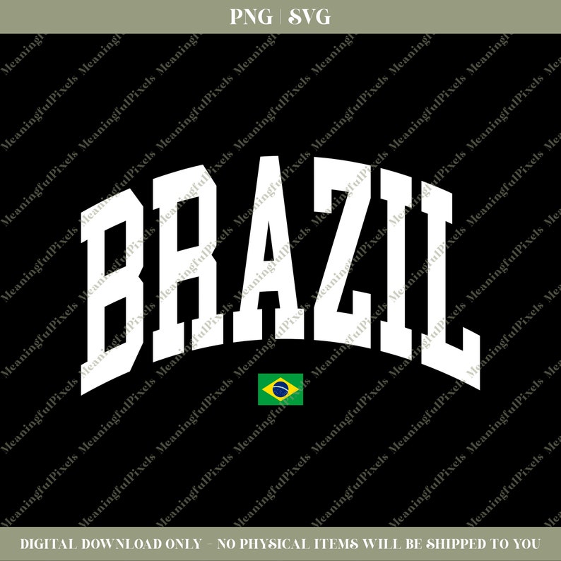 Brazil SVG & PNG - Etsy