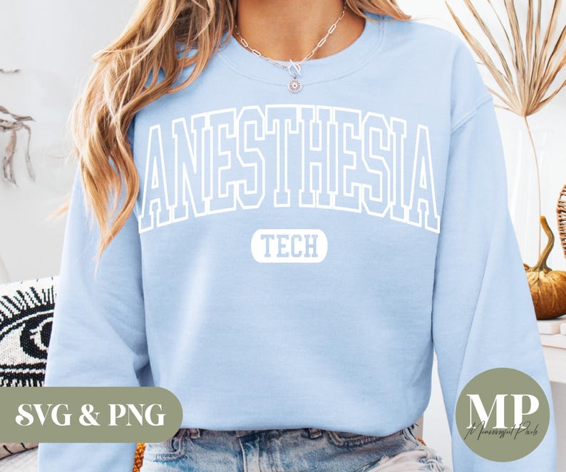 Anesthesia Tech | Anesthesia Technician SVG & PNG - Etsy