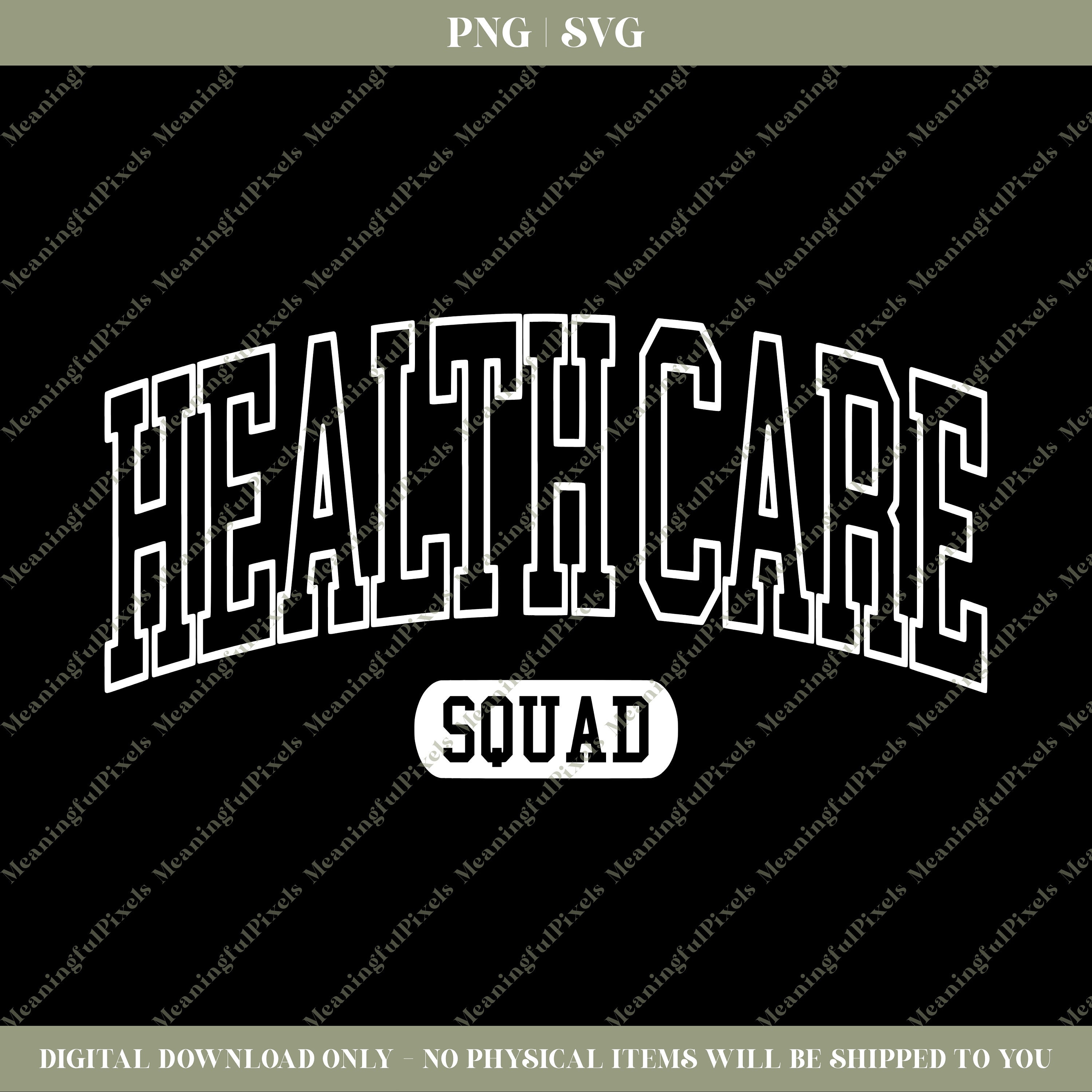 Health Care Squad SVG & PNG - Etsy