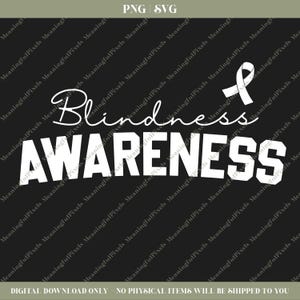 Blindness Awareness SVG & PNG - Etsy
