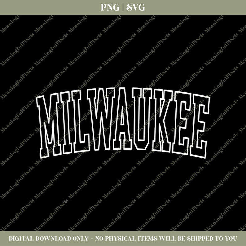 Milwaukee SVG & PNG - Etsy