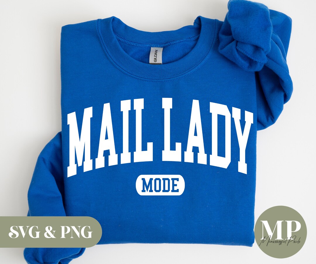 Mail Lady Mode Mail Lady SVG & PNG - Etsy