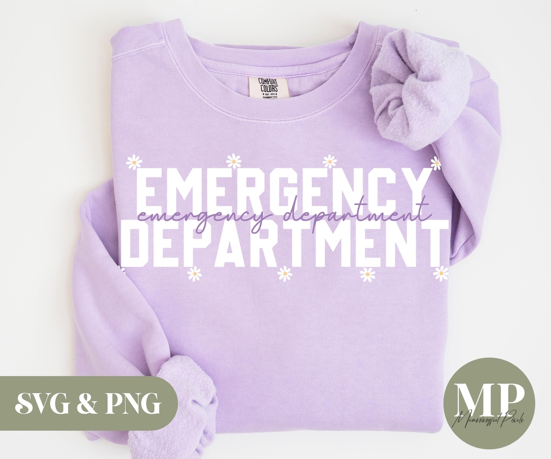 Emergency Department SVG & PNG - Etsy