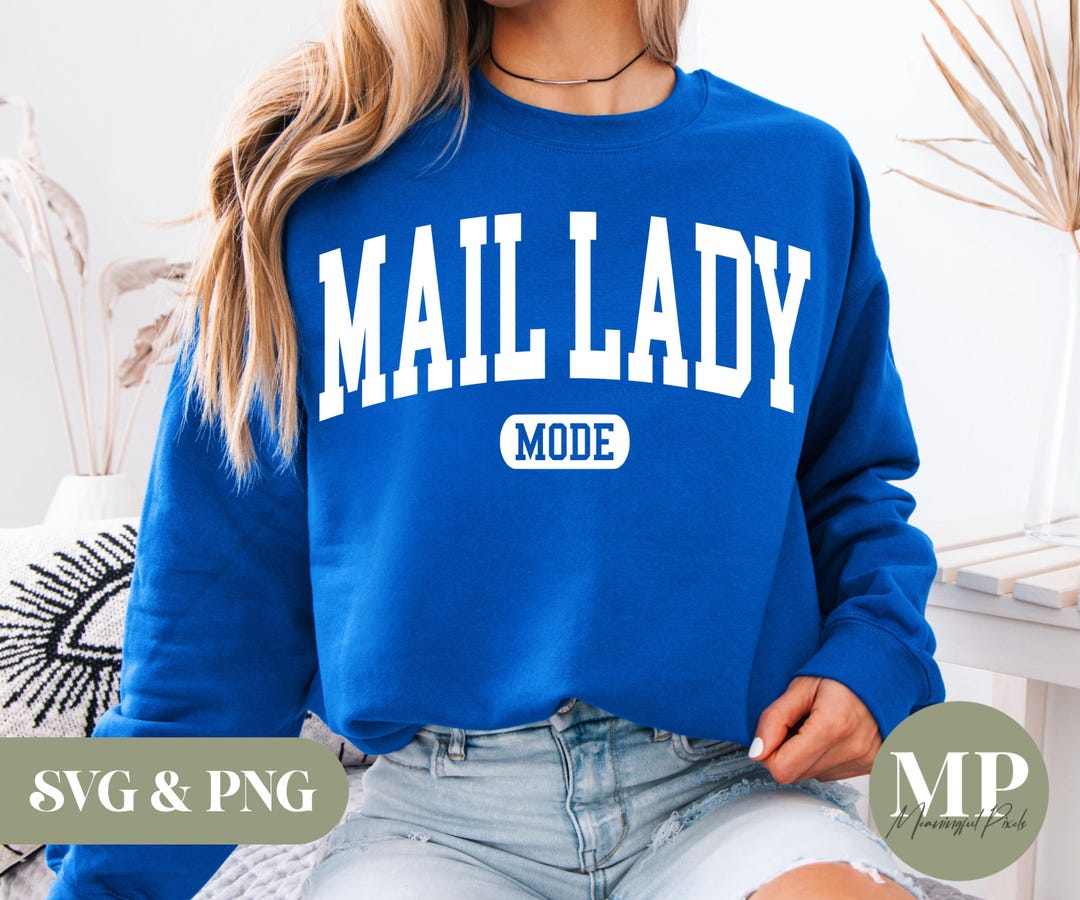 Mail Lady Mode SVG & PNG - Etsy