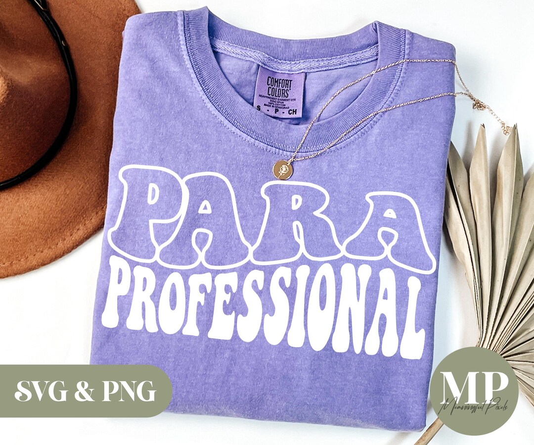 Paraprofessional SVG & PNG - Etsy
