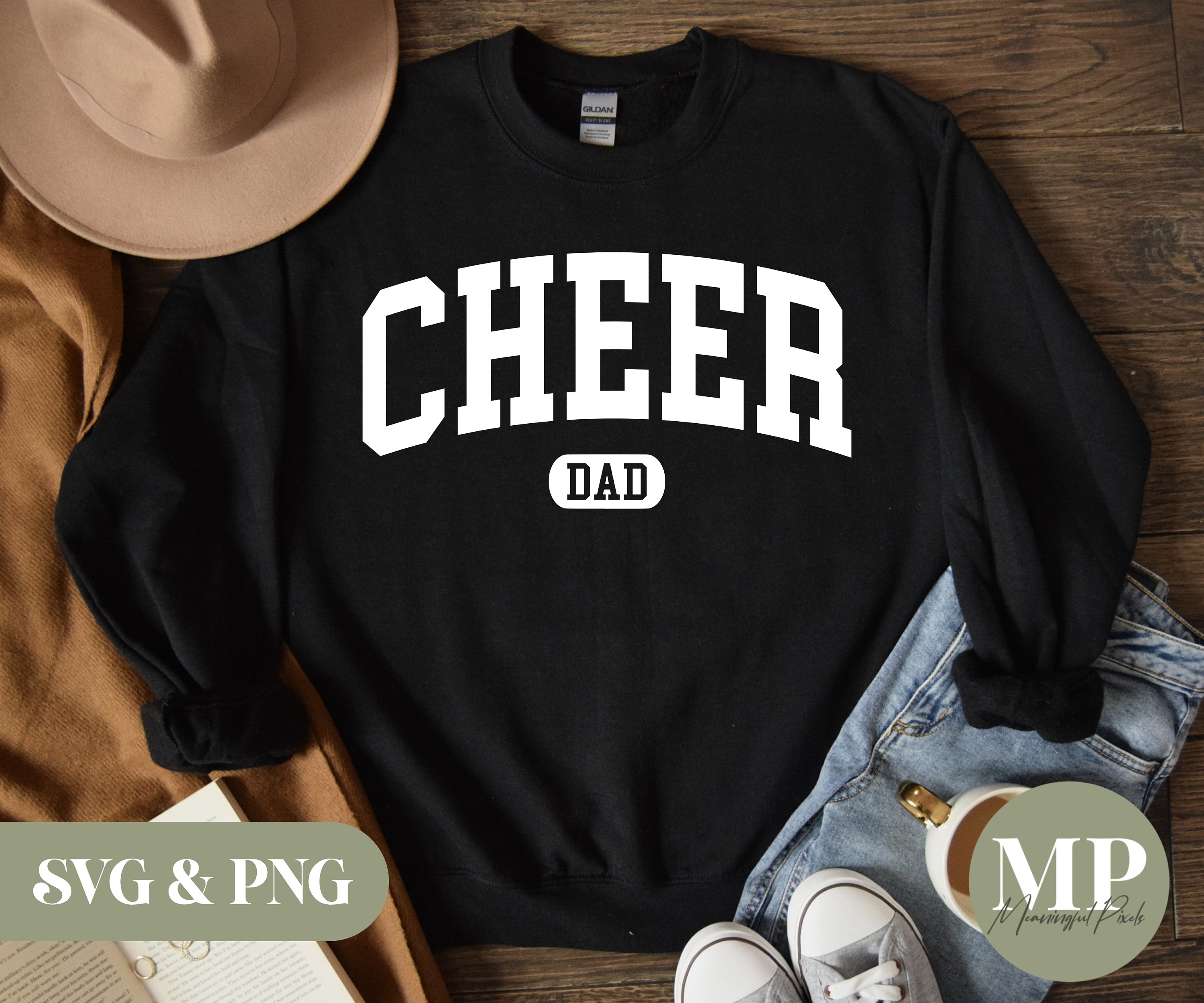 Cheer Dad SVG & PNG - Etsy