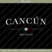 Cancún | Cancun SVG & PNG - Etsy