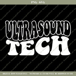 Ultrasound Tech SVG & PNG - Etsy