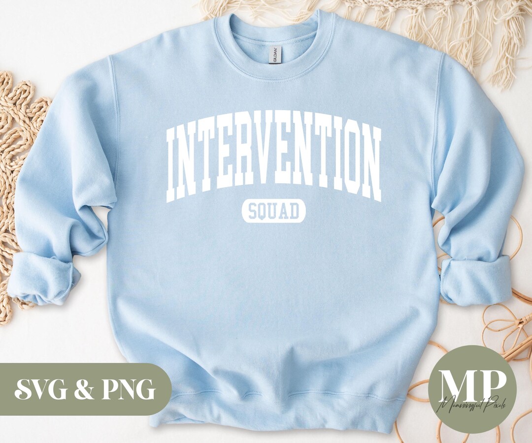 Intervention Squad SVG & PNG - Etsy