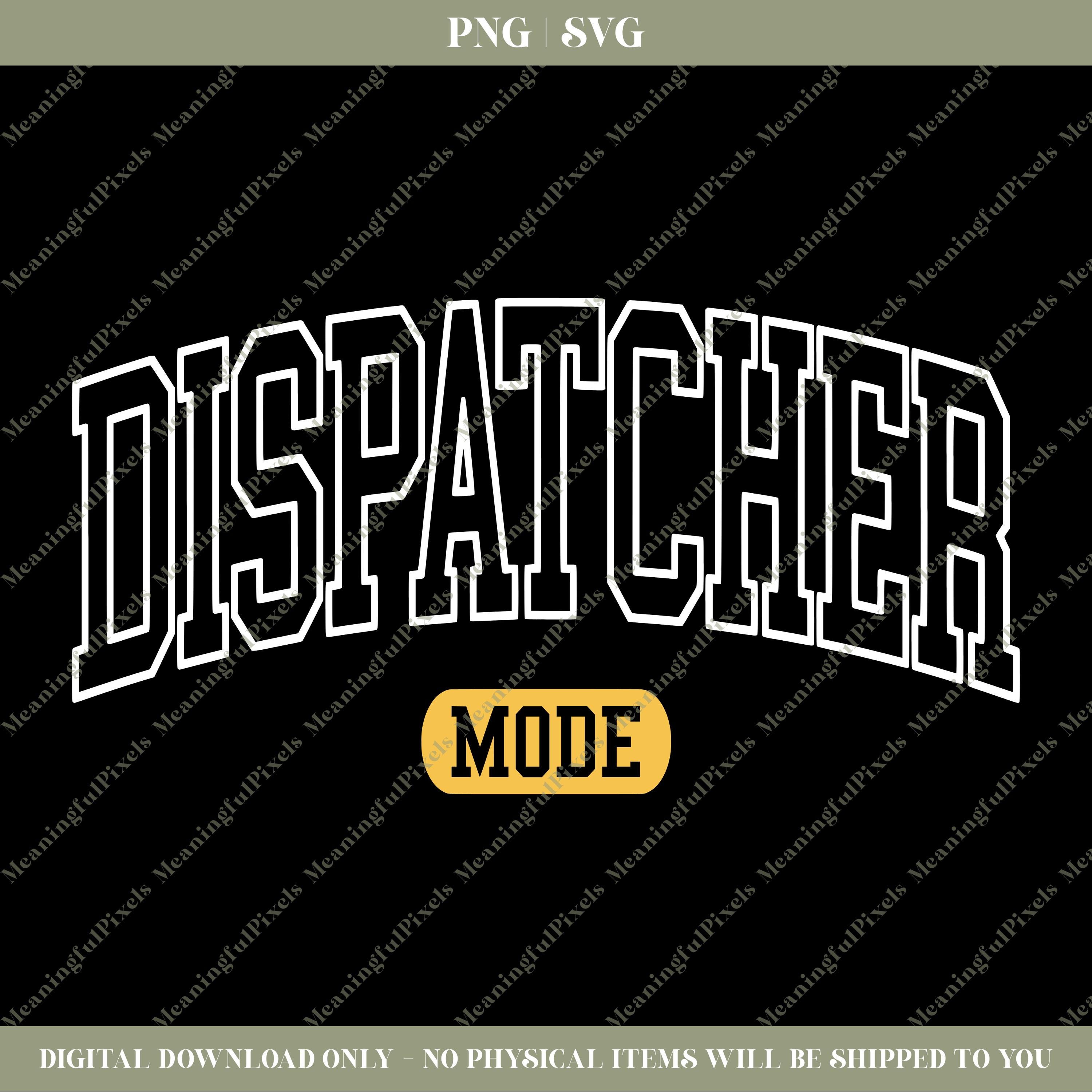 Dispatcher Mode SVG & PNG - Etsy
