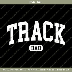 Track and Field Track Dad SVG & PNG - Etsy