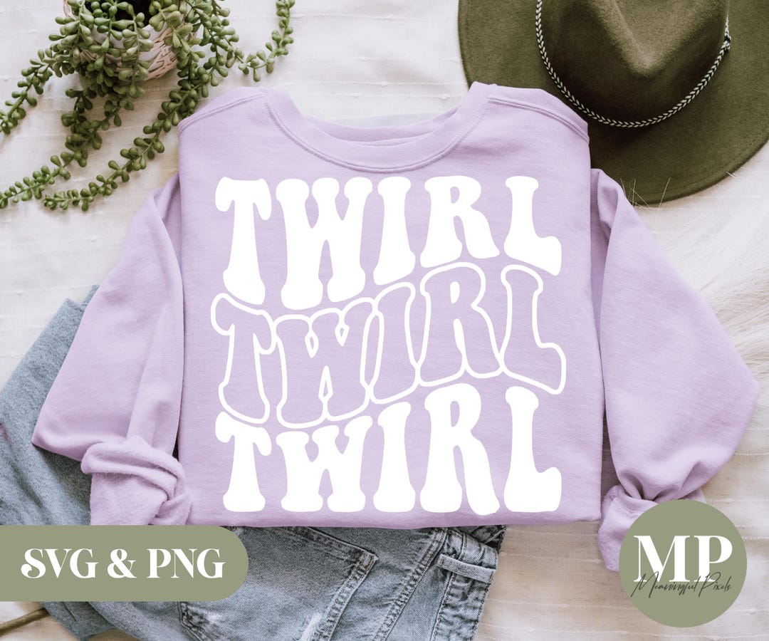 Twirl SVG & PNG - Etsy