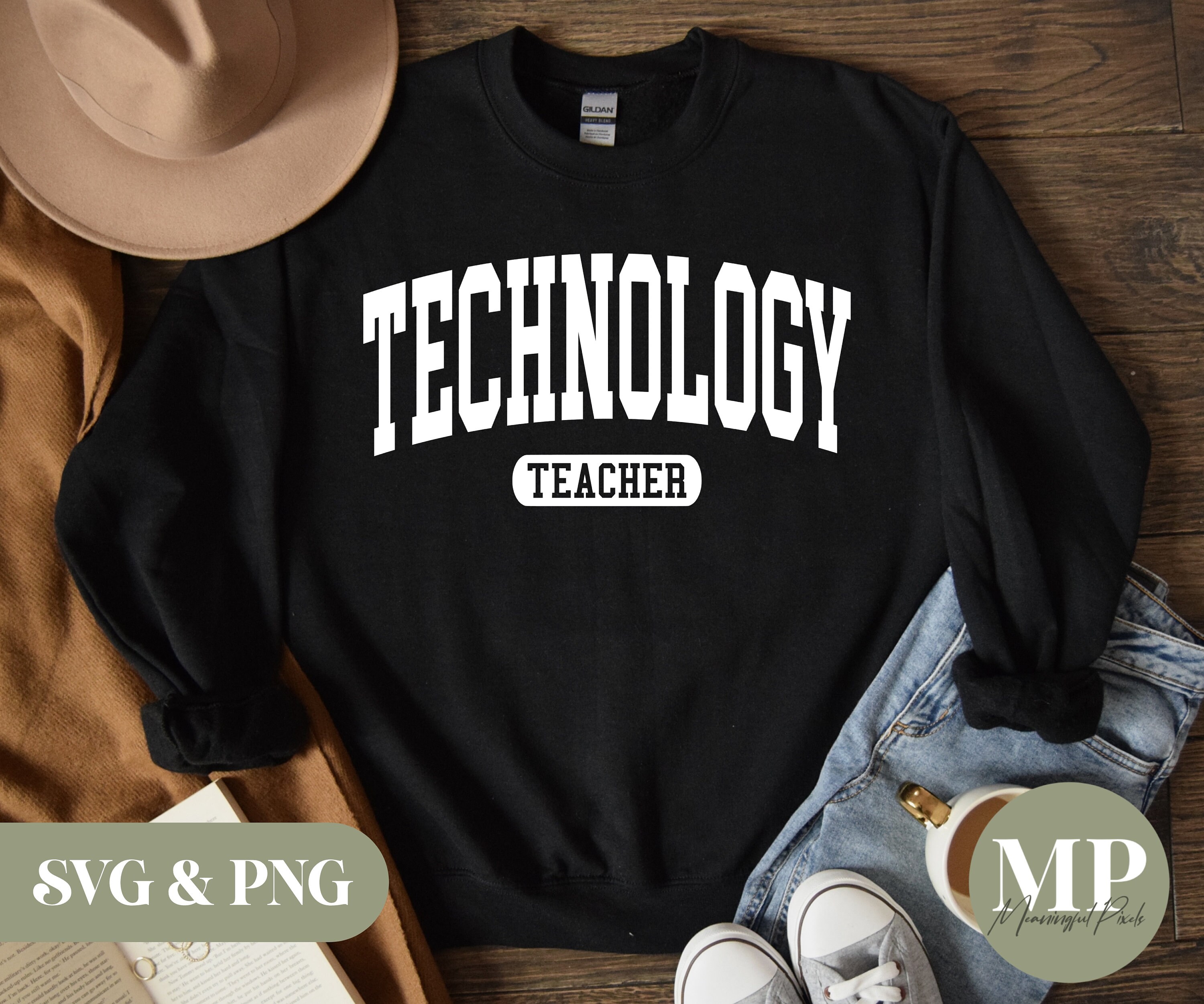 Technology Teacher SVG & PNG - Etsy