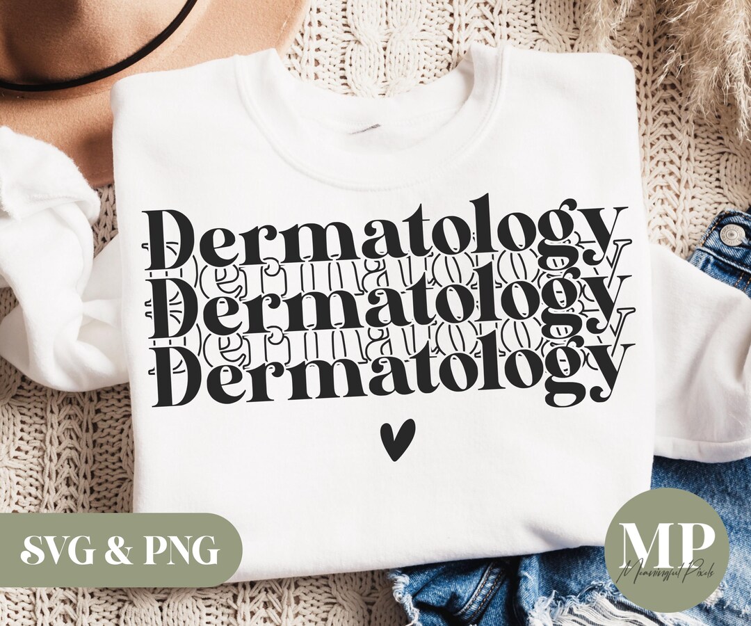 Dermatology SVG & PNG - Etsy