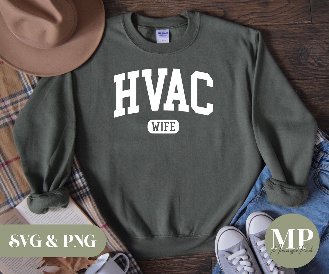 HVAC Wife SVG & PNG - Etsy