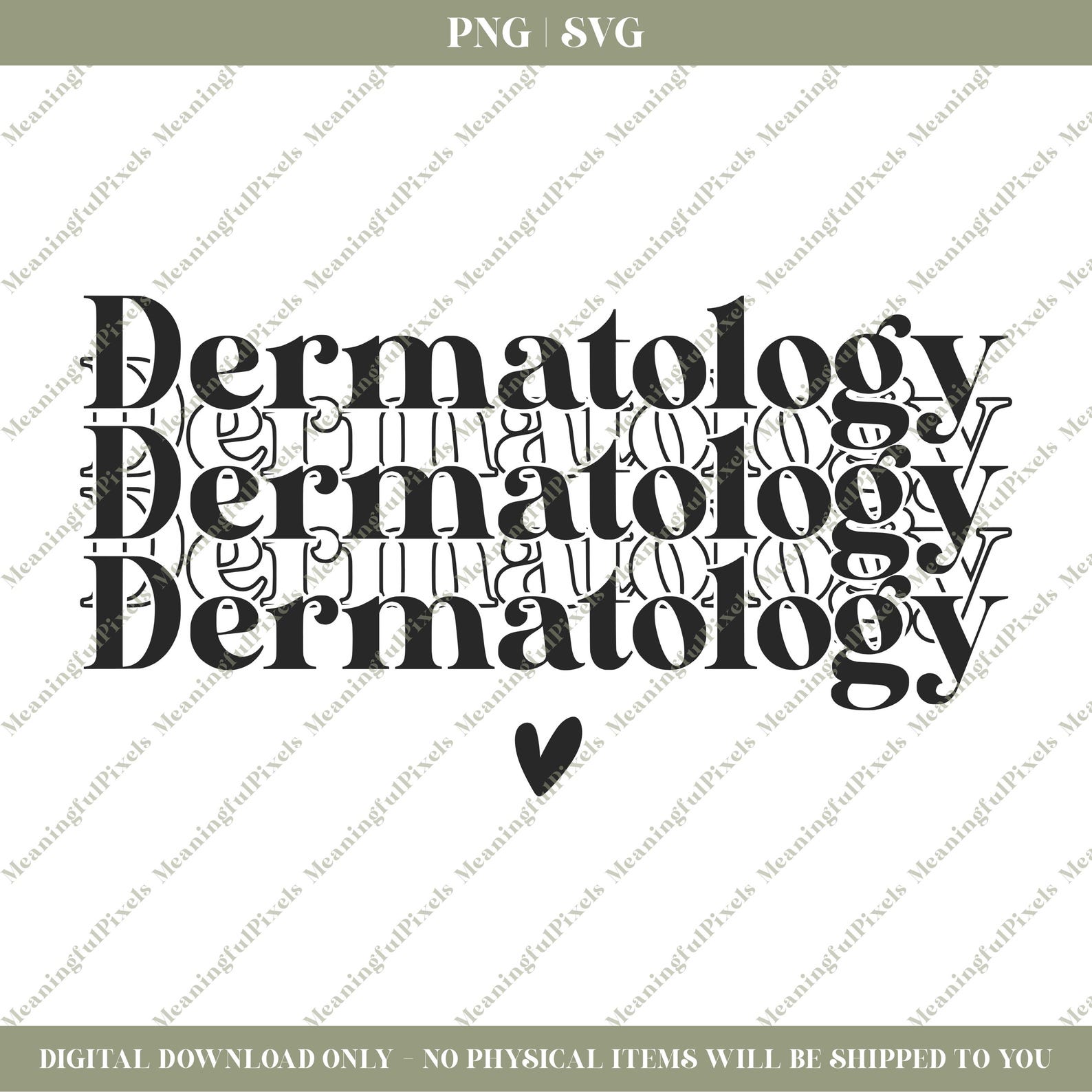 Dermatology SVG & PNG - Etsy