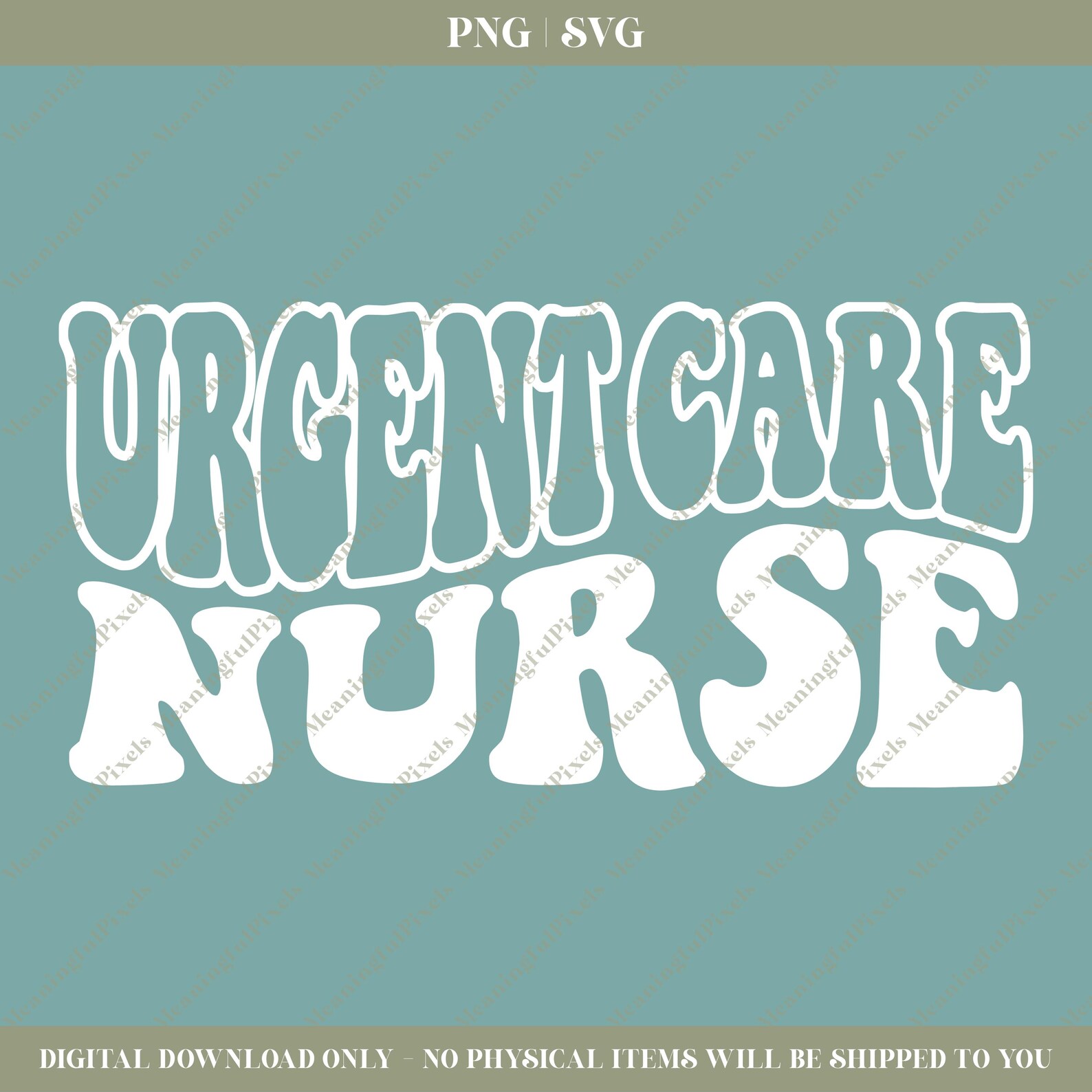 Urgent Care Nurse SVG & PNG - Etsy