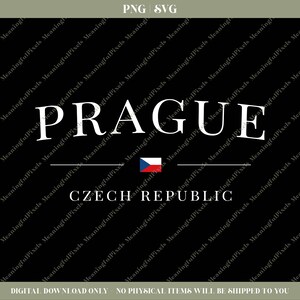 Prague SVG & PNG - Etsy