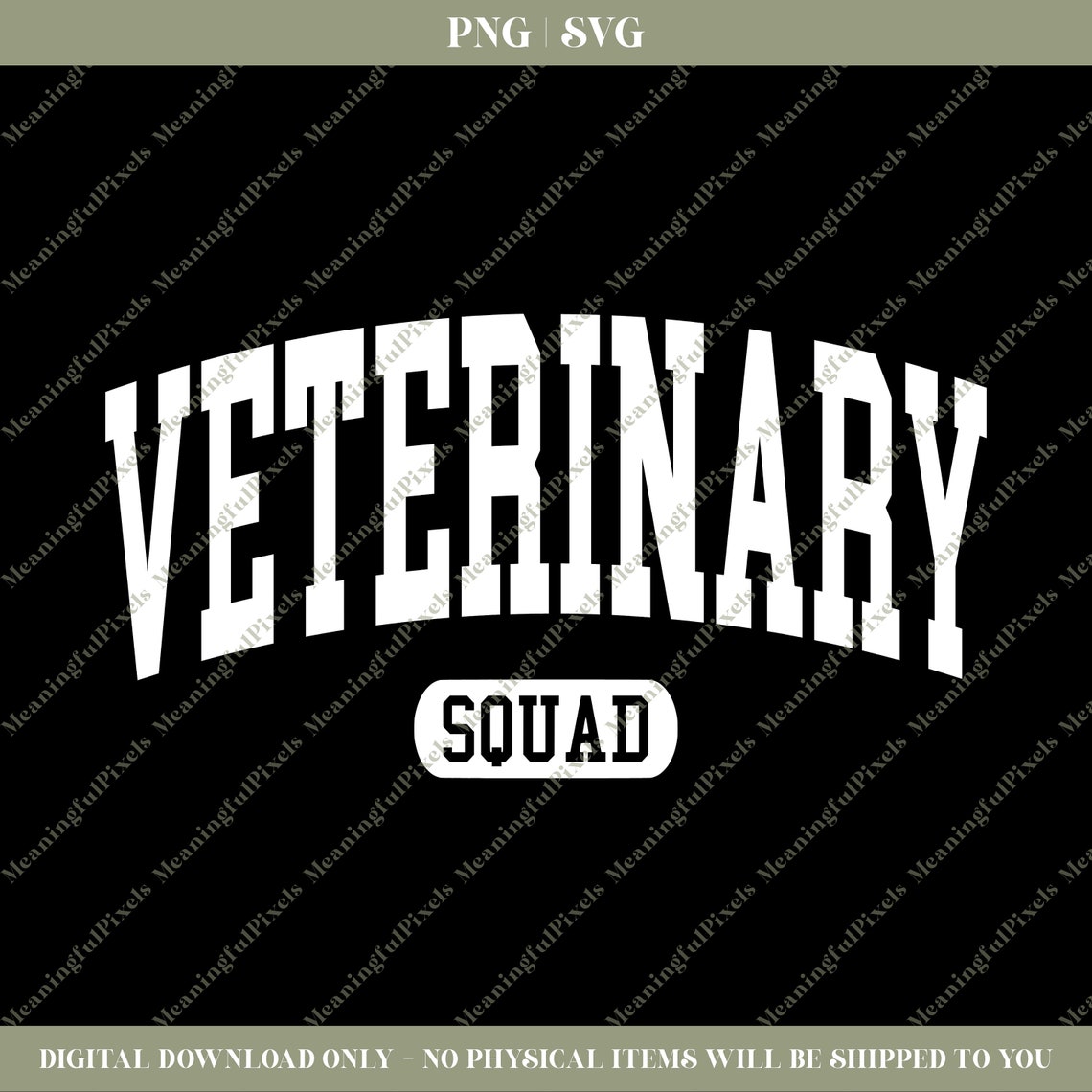 Veterinary Squad SVG & PNG - Etsy