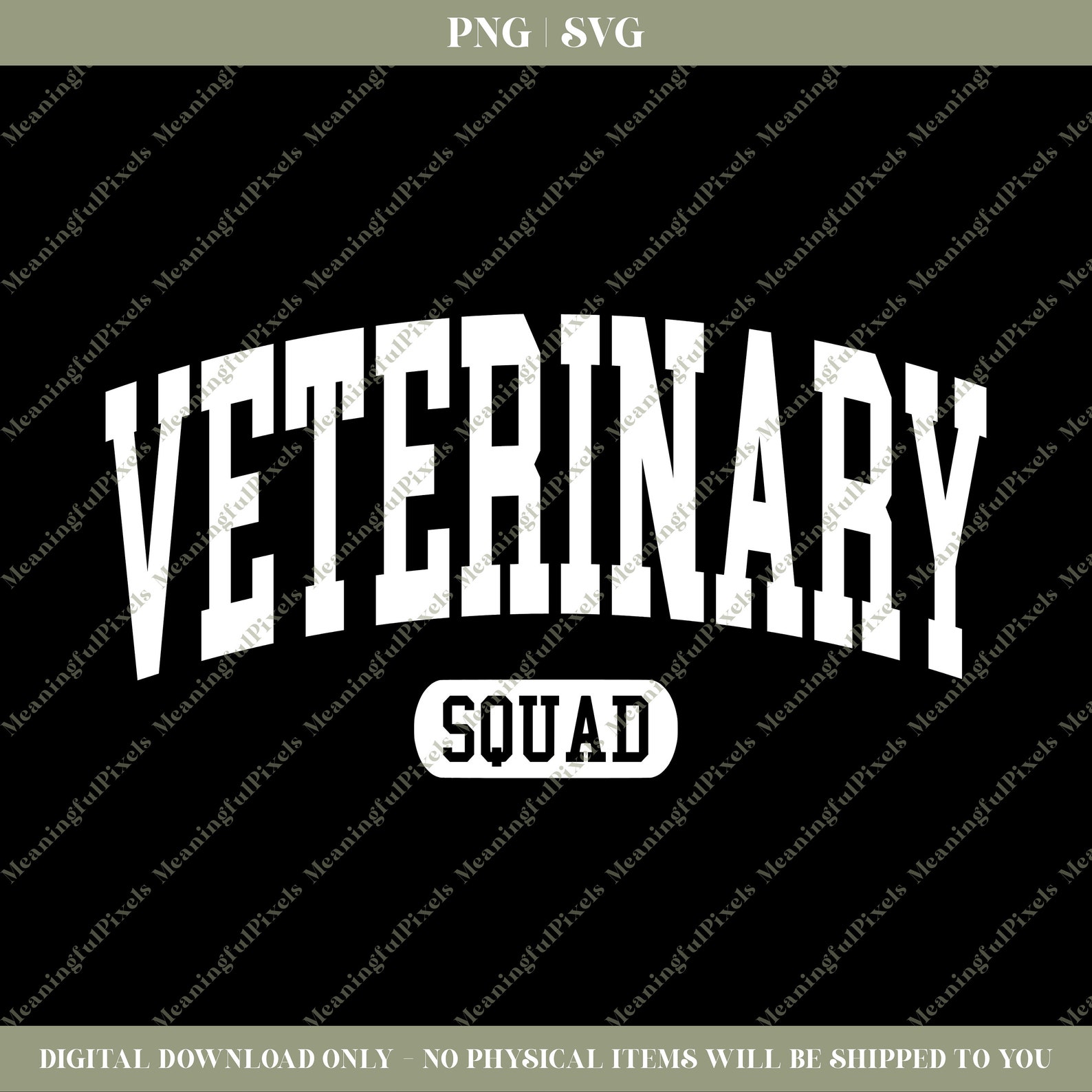 Veterinary Squad SVG & PNG - Etsy