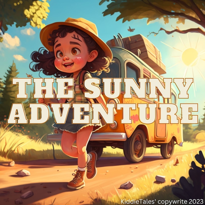 The Sunny Adventure - Children's Picture Story Book - Etsy