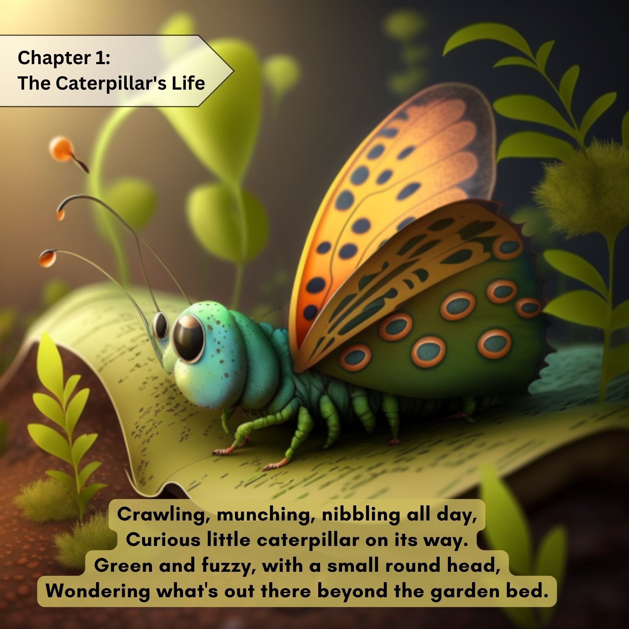 Fluttering Friends: the Adventurous Journey of a Tiny Butterfly ...